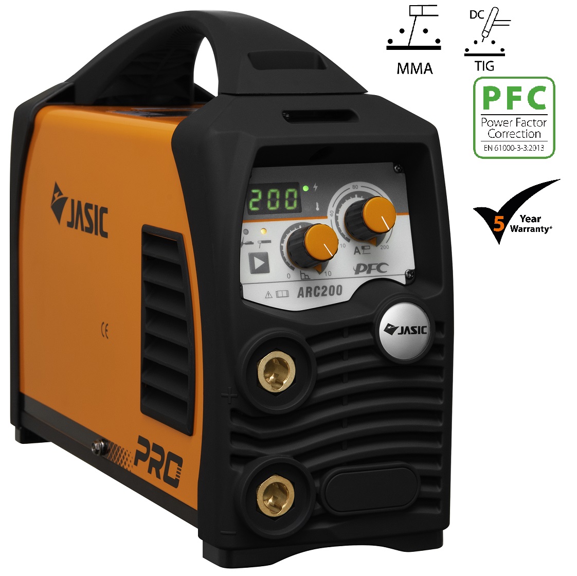 JASIC PRO ARC 200 PFC Wide Voltage – Perfectum Europé